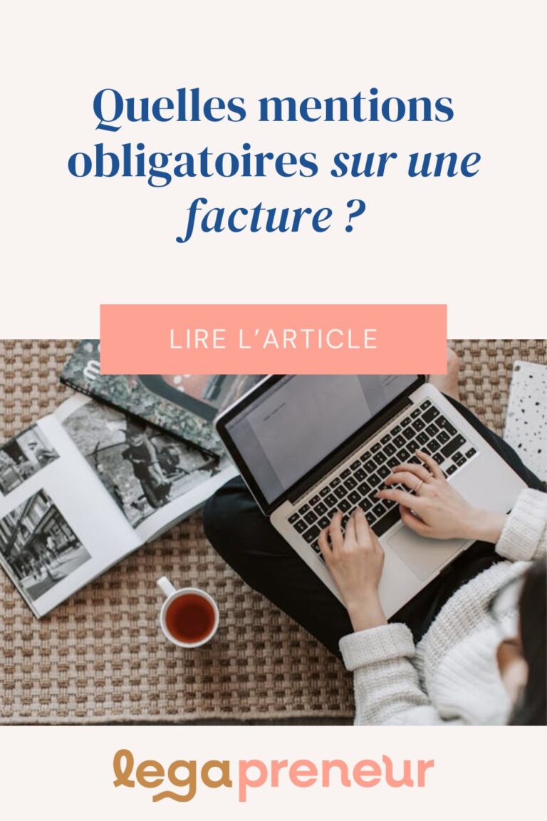 La facture et ses mentions obligatoires - legapreneur.fr